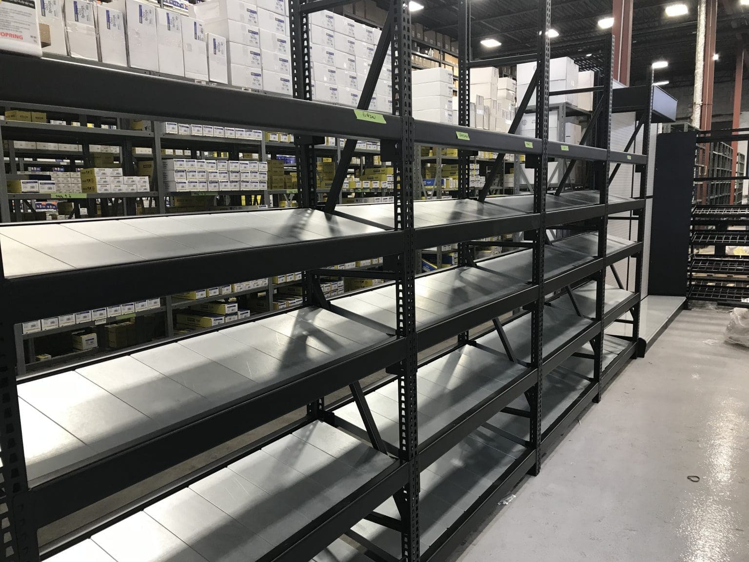 Production, Delivery & Installation of Shelving System | Etalex